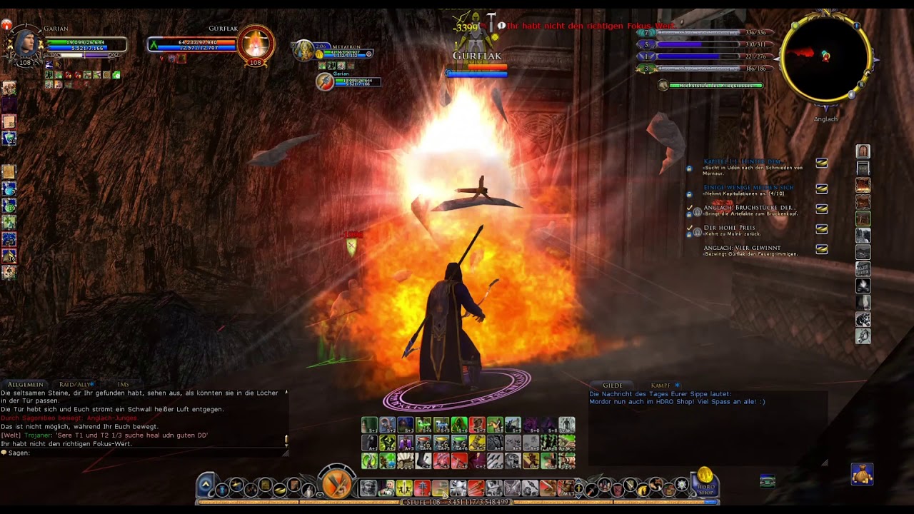 Herr der Ringe Online Mordor [010] Anglach - Vier gewinnt! Der ...