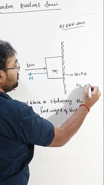 solve in 30 seconds/ friction problem/ IIT -JEE/ medical/ physics/Sumit sir - YouTube