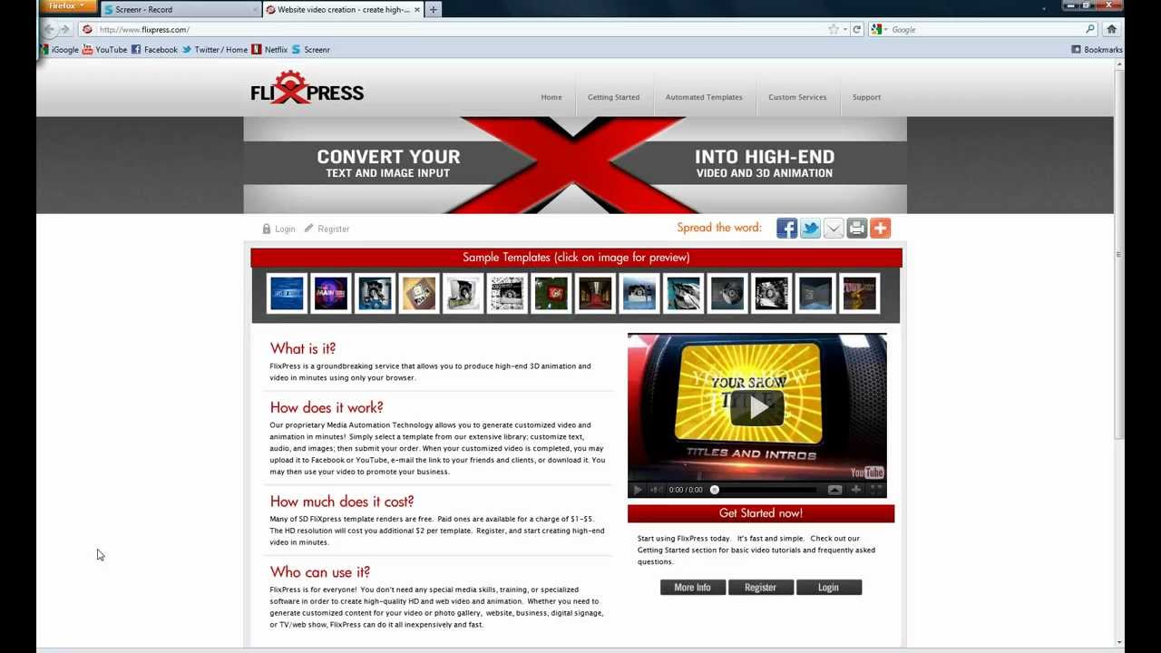 Video Review (Flixpress.com) - YouTube