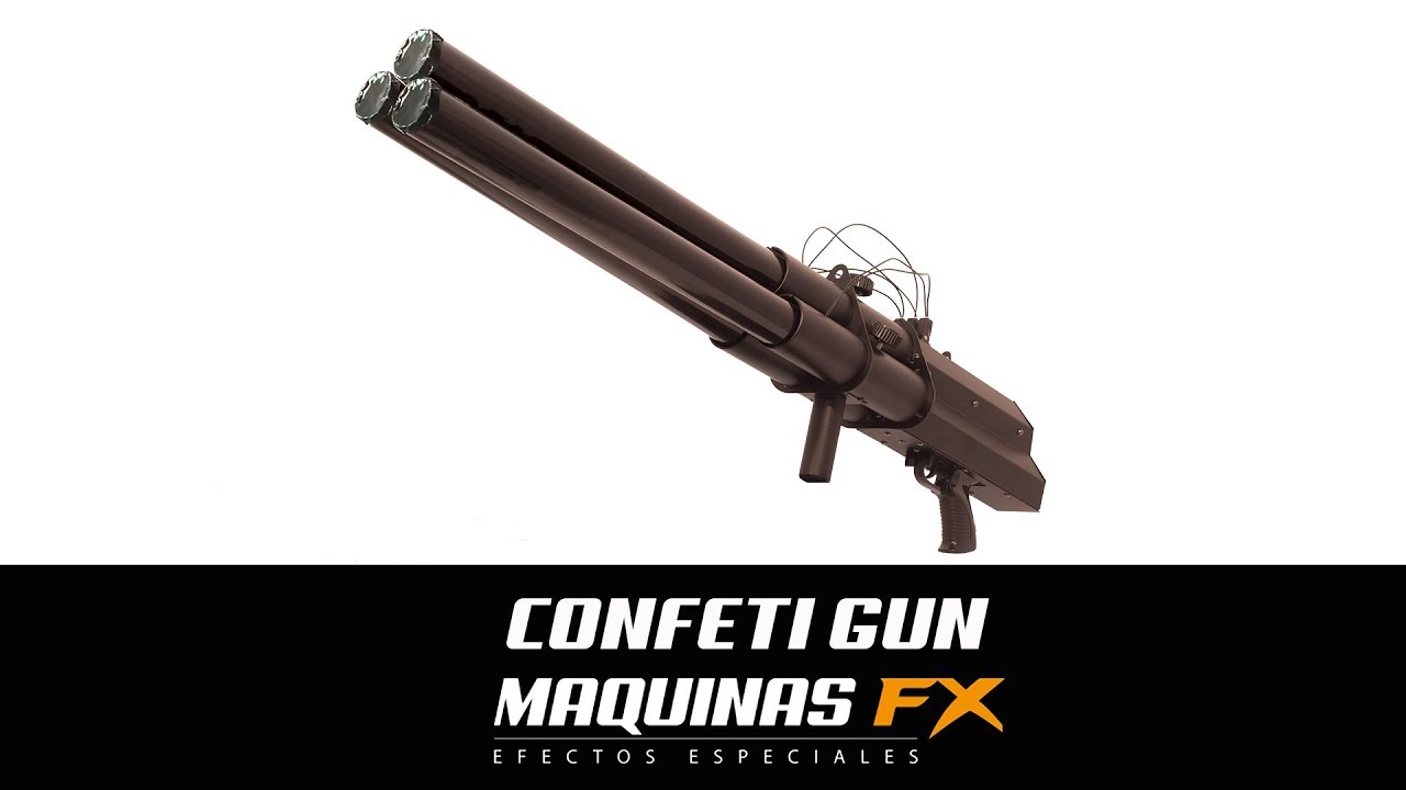 Confeti Gun // Maquinas FX - YouTube