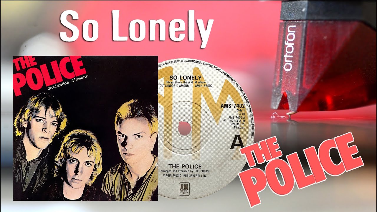The Police - So Lonely 1978 / Vinyl, LP, Red typo - YouTube