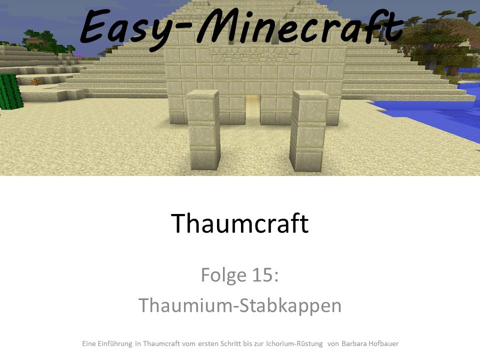 Thaumcraft 15: Thaumium Stabkappen - YouTube
