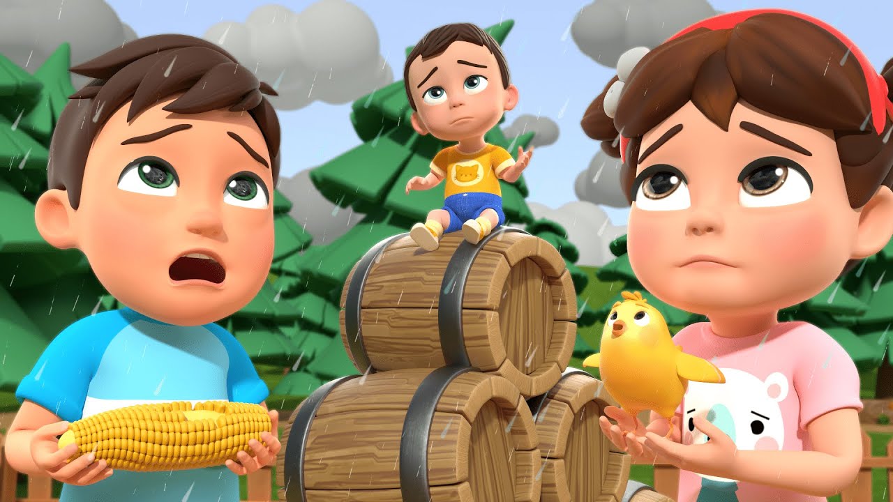 Rain Rain Go Away | Animal Version | Newborn Baby Songs & Nursery ...
