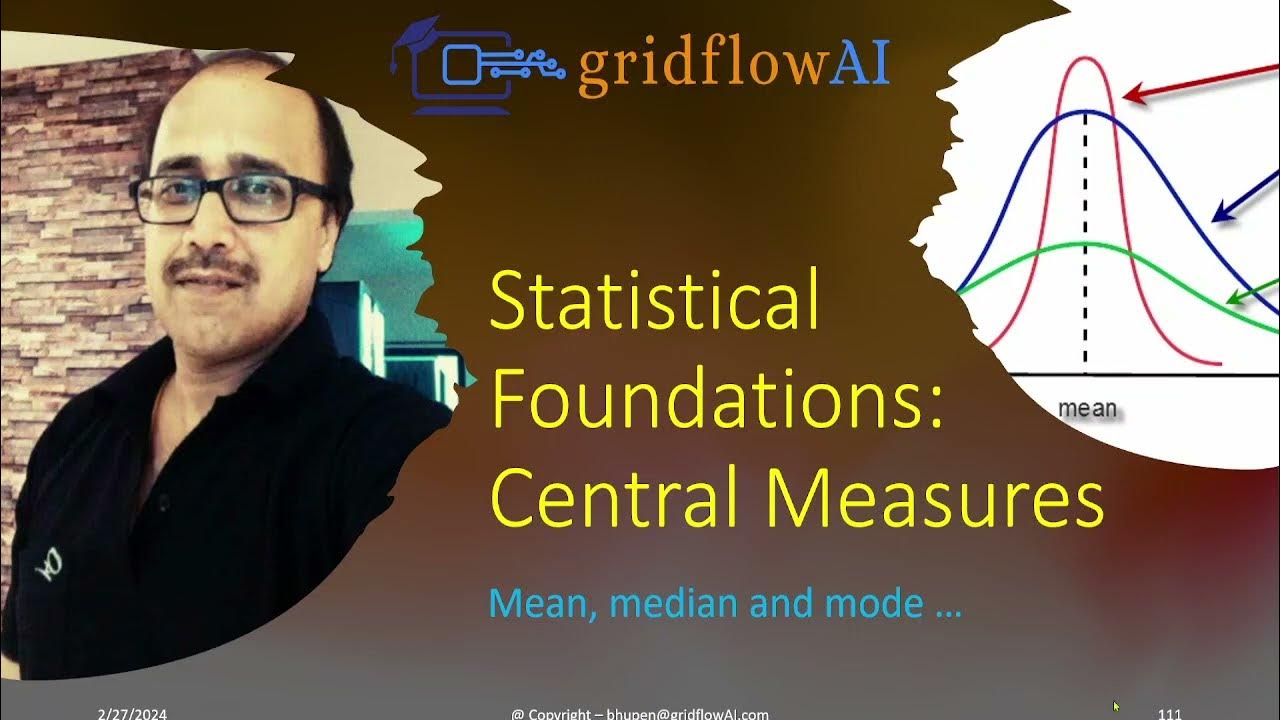 Central Measures in Data: From Basics to Winsorizing - YouTube