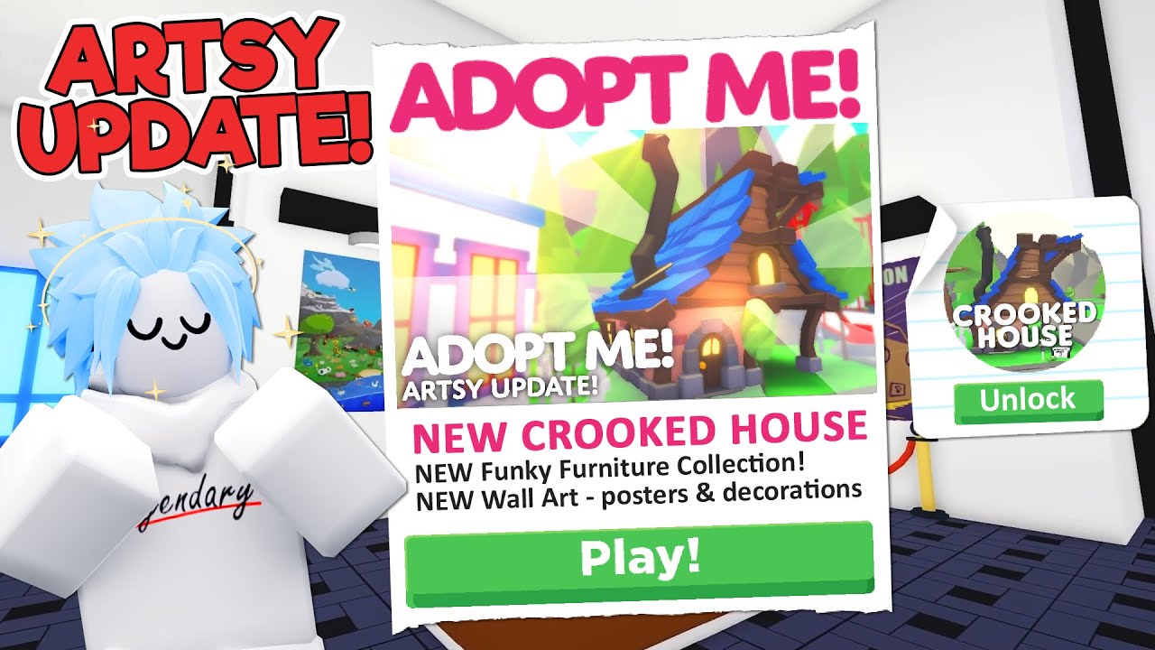 ARTSY UPDATE IS HERE! 🎨 NEW Crooked House, Furniture and Wall Art! 🏡 ...