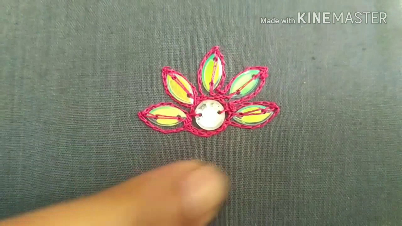 AARI WORK : DIFFERENT BOOTI DESIGN - YouTube