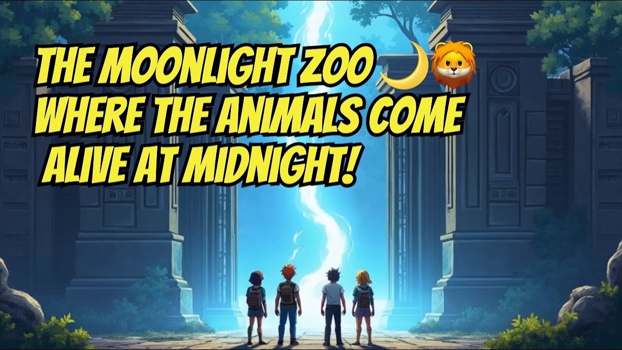 The Moonlight Zoo 🌙🦁 | Where the Animals Come Alive at Midnight! - YouTube