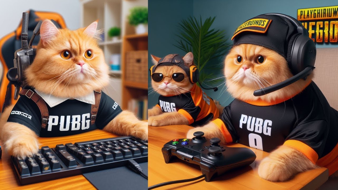 Cat Master PUBG Like a Pro - YouTube