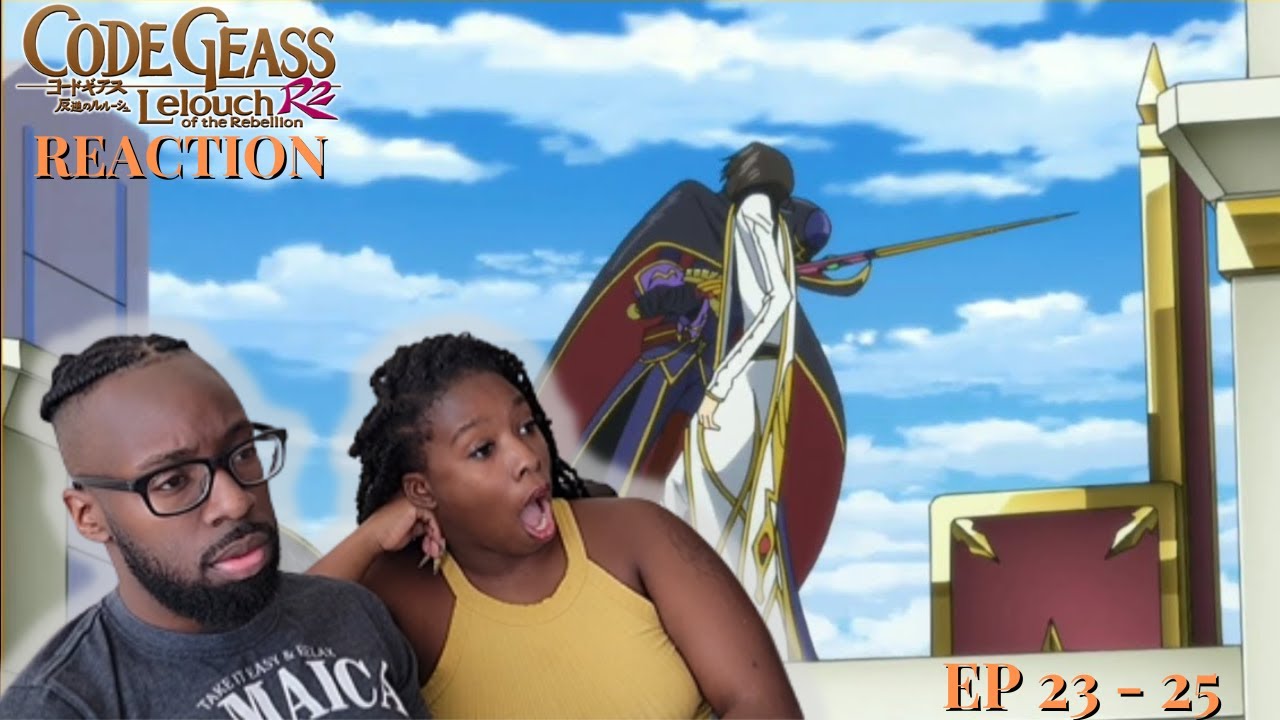 Season 2 | Code Geass Final Episodes 23-25 Reaction/Review - YouTube