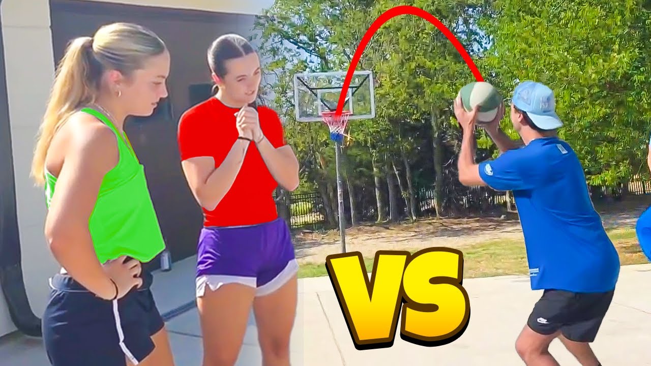 BASKETBALL Vs D1 COLLEGE GIRLS 🏀| BuckeFPS - YouTube