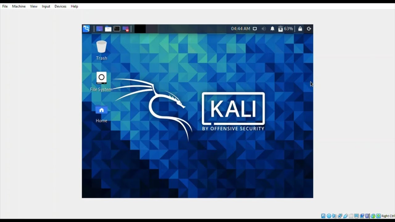 Kali Linux in virtual box in windows 10 | in 5 minutes| TechK3 - YouTube