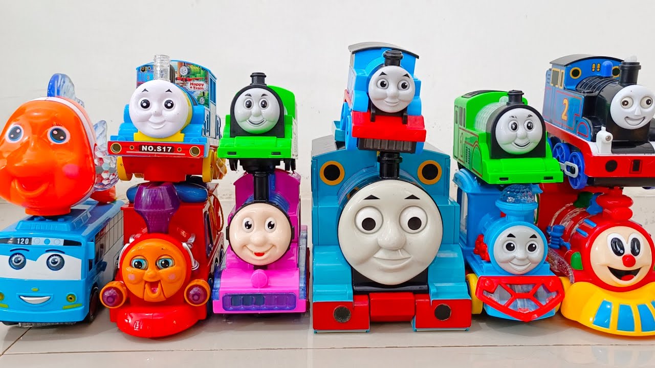 Kereta Thomas & Friends, Thomas Lampu, Percy Lampu, Tayo The Little Bus ...
