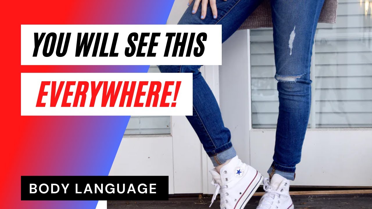 Why Does He Rub Their Legs? The Leg Cleanse Body Language - YouTube