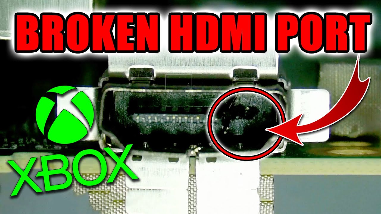 XBOX SERIES S HDMI Port Repair - YouTube