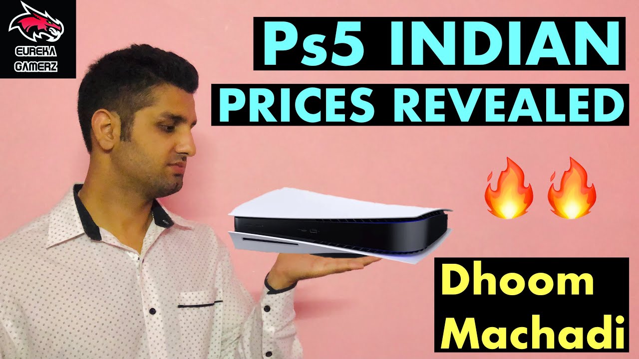 Sony Ps5 Indian Prices finally Announced 🔥🔥 - YouTube