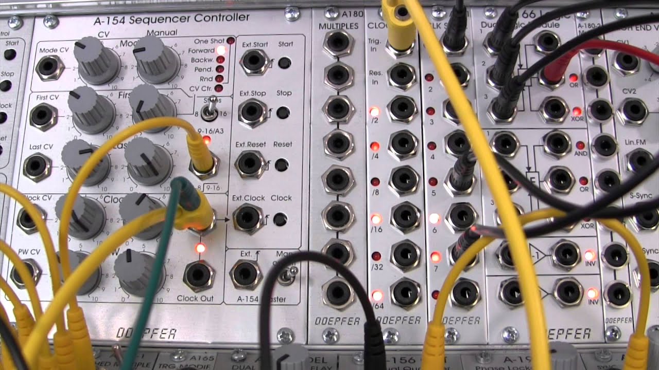 Doepfer A166 Dual Logic Module-Combining Digital Signals Part One - YouTube