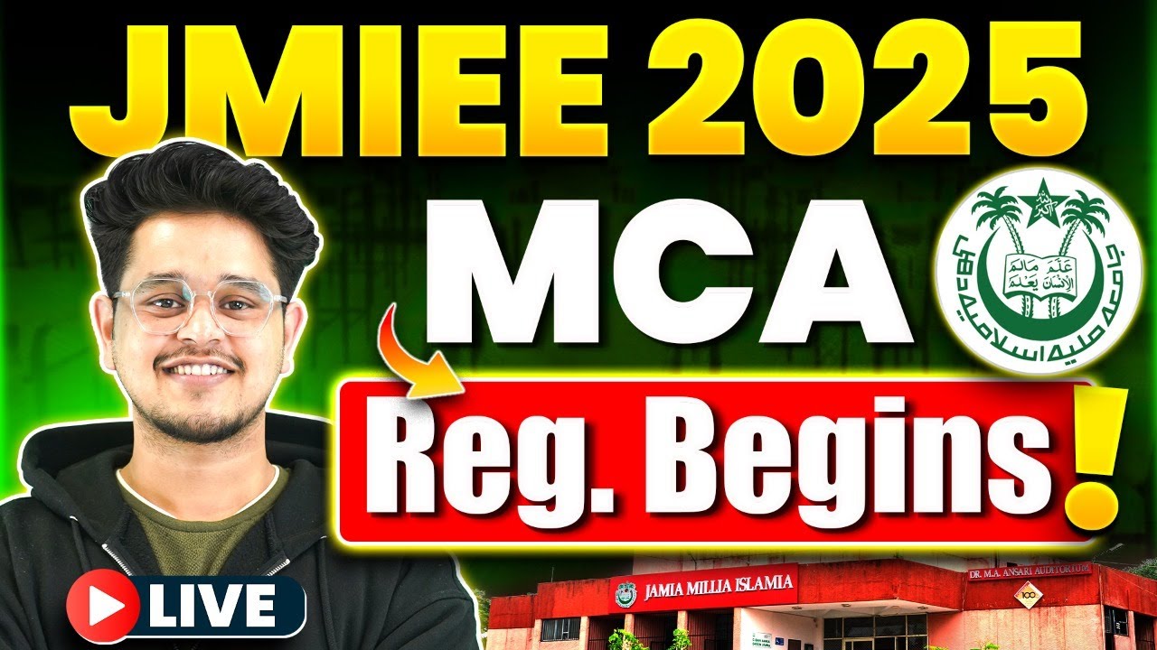 💥JMI MCA Entrance Exam 2025 Dates Out! 🤩JMI MCA Admission Process💥#mca ...