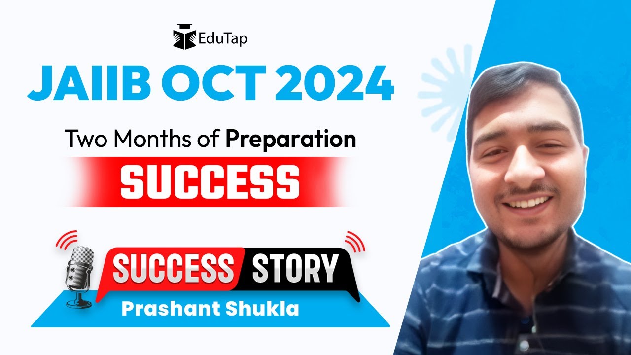 JAIIB Topper Interview | JAIIB Exam Preparation Strategy | How to Crack ...