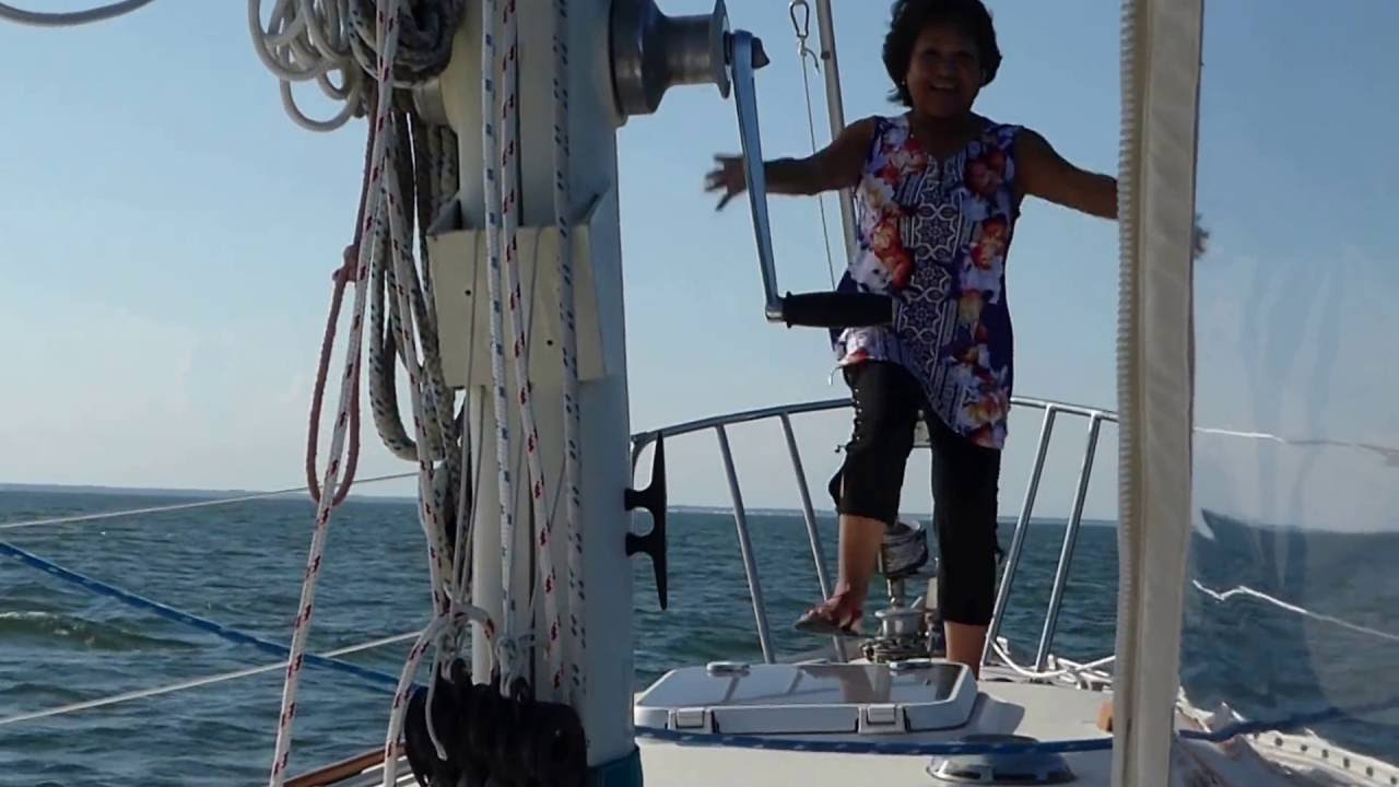Mermaid on Sail Boat - YouTube
