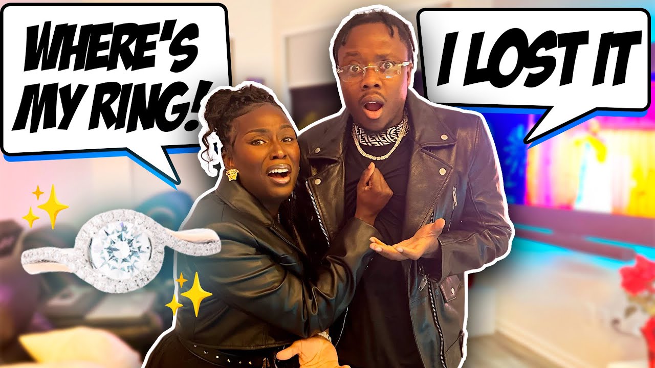 I LOST Eva's ENGAGEMENT RING Prank *She Went CRAZY* - YouTube