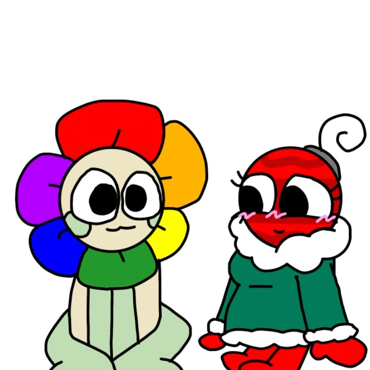 Bobette kisses Dandy X3 #alphadaf #dandysworld #ornamentflower # ...
