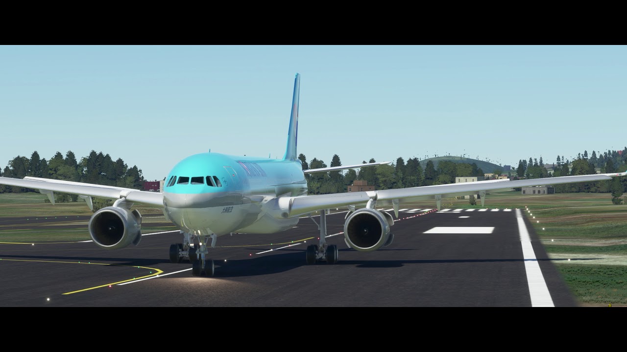 FS2020 A330-300 landing replay 4k - YouTube