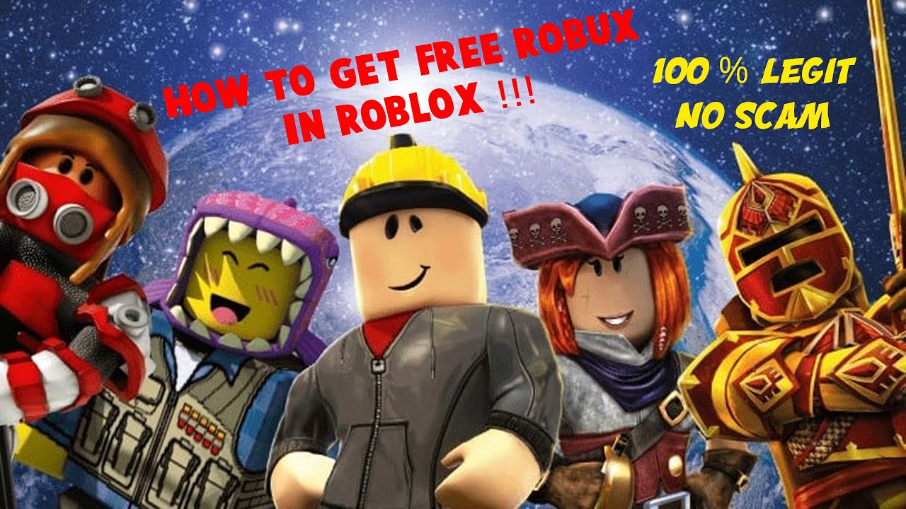 How to get free Robux for free in Roblox in 2021 !!!!! 100% Legit no ...