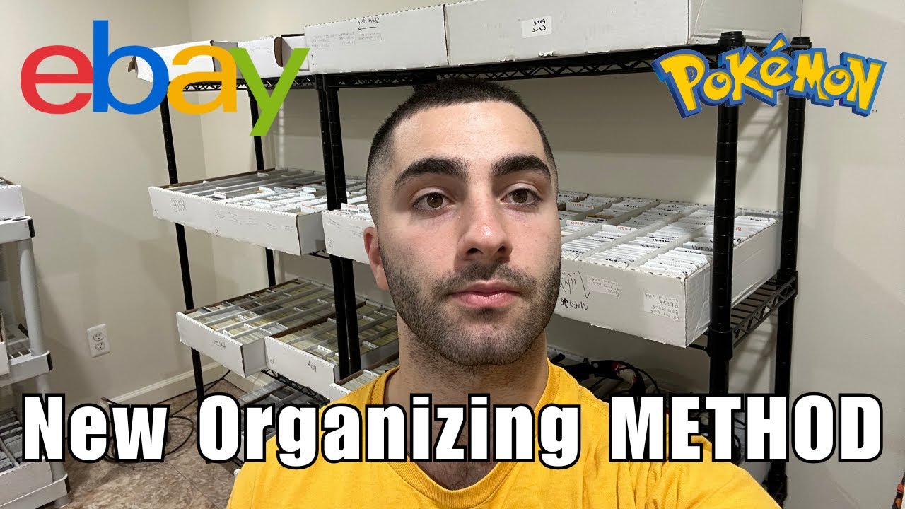 My NEW Method For Organizing eBay Card Inventory - YouTube