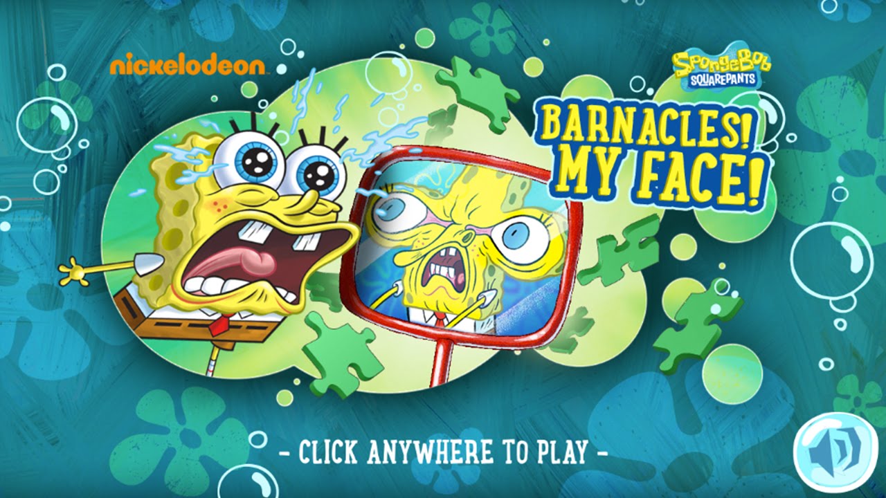 SpongeBob Squarepants: Barnacles! My Face! (High-Score Gameplay) - YouTube