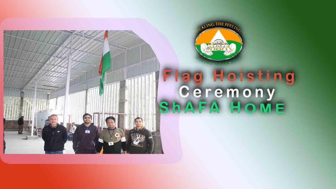 Flag Hoisting Ceremony @Shafa Home - YouTube