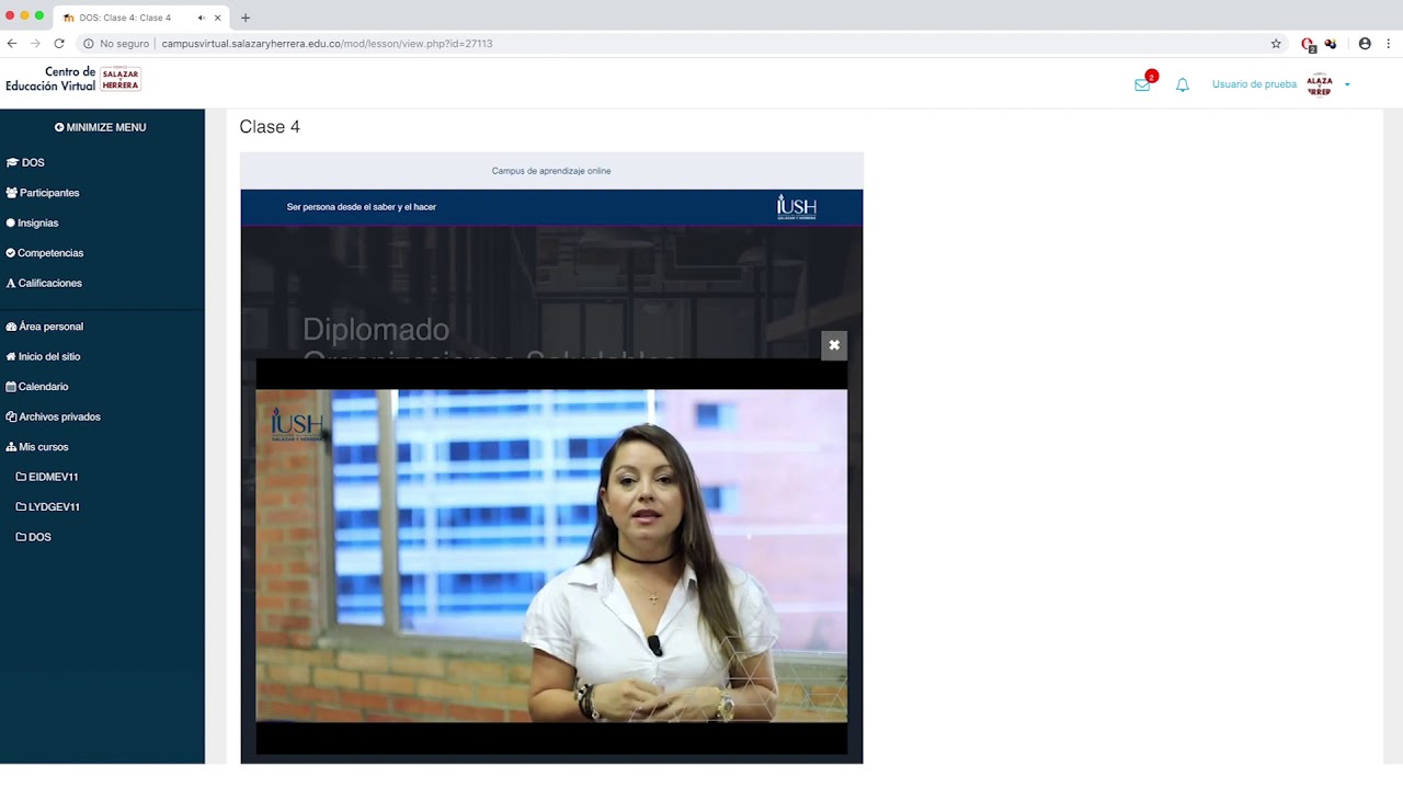 Instructivo: Acceso al Campus virtual de la IUSH - YouTube