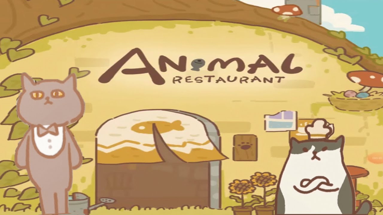 [모바일 게임] 🐟 고양이 식탁! 동물 레스토랑을 열어요!! [Android game] Animal Restaurant ...