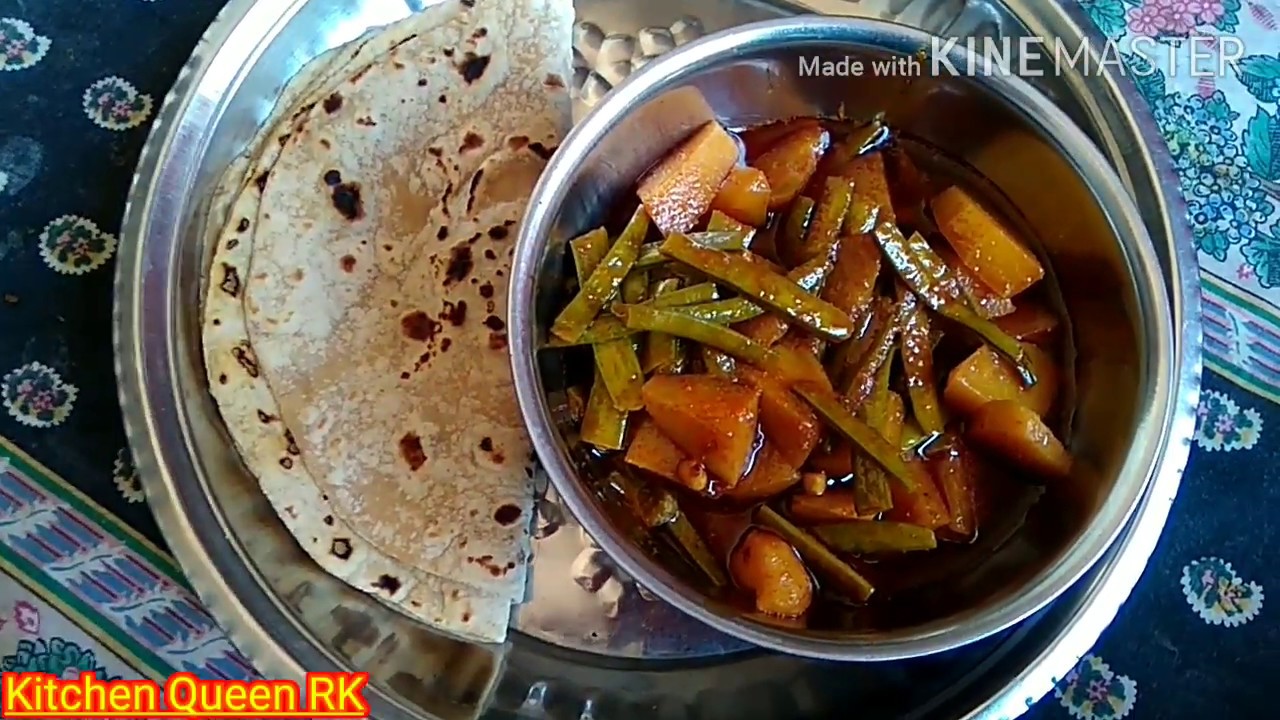 gavar aloo sabji recipe | gavar aloo sabji kaise banaye | tasty gavar ...