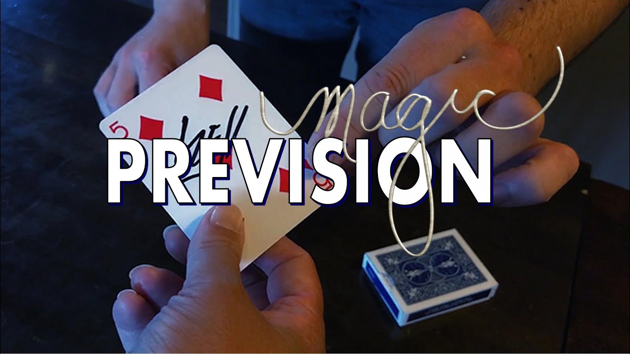 Magic Review: Prevision by Peter Eggink [[ Stranger Card Trick ]] - YouTube