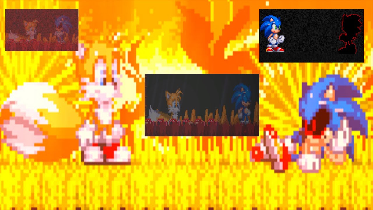 Sonic.exe Blood Scream Remake + Баг - YouTube