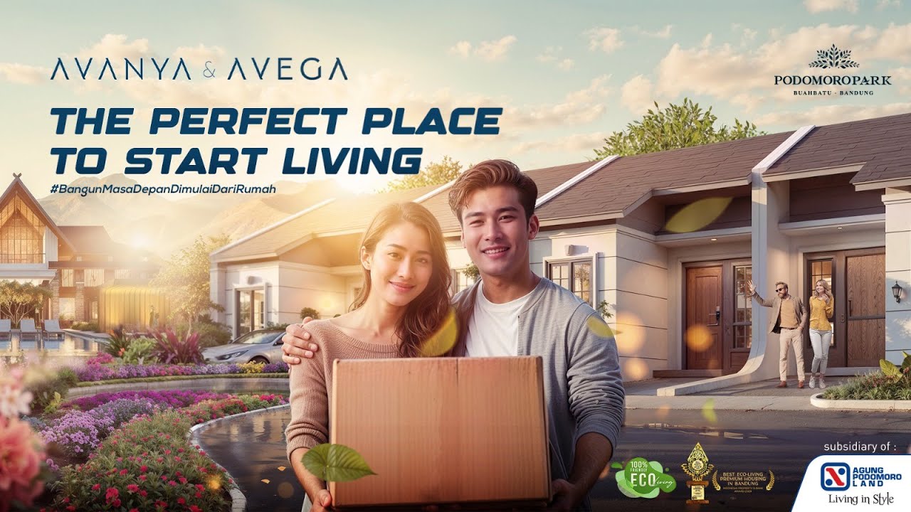The Best Place to Start Living in Avanya & Avega Podomoro Park - YouTube