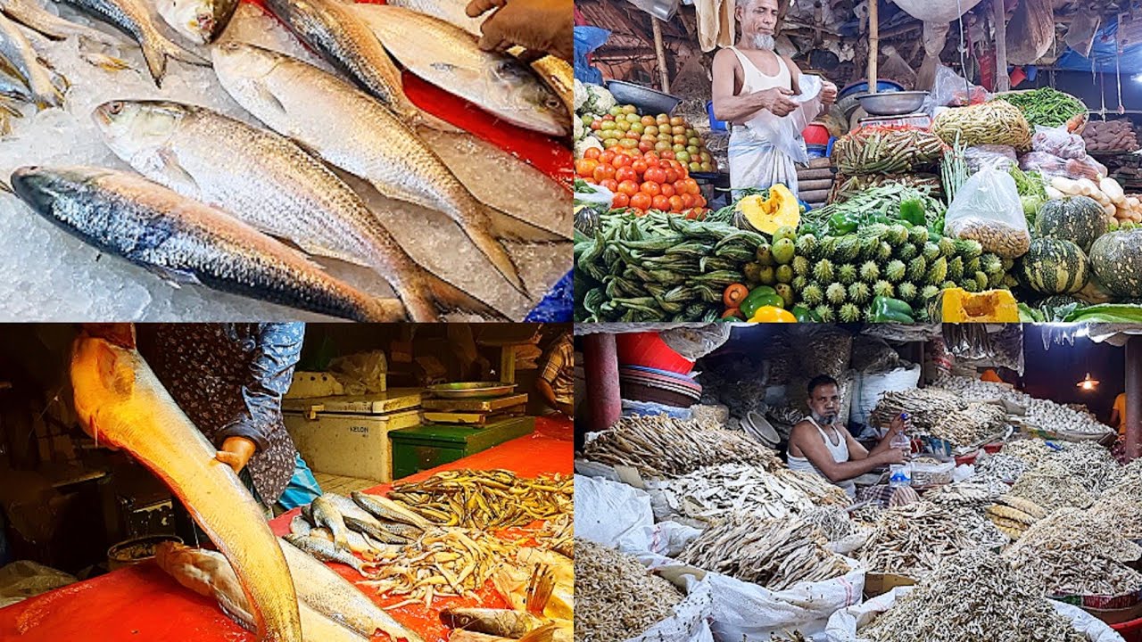 🇧🇩 My BD Vlog | FISH BAZAR In Dhaka Natun Bazaar | BANGLADESH 🇧🇩 - YouTube