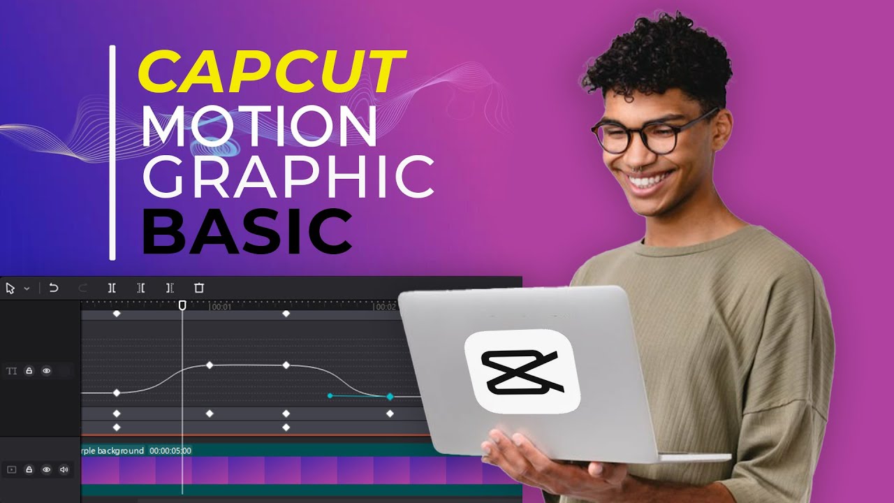 MOTION BASIC | CARA MENGGERAKAN TEKS DI CAPCUT PC | CAPCUT TUTORIAL - YouTube