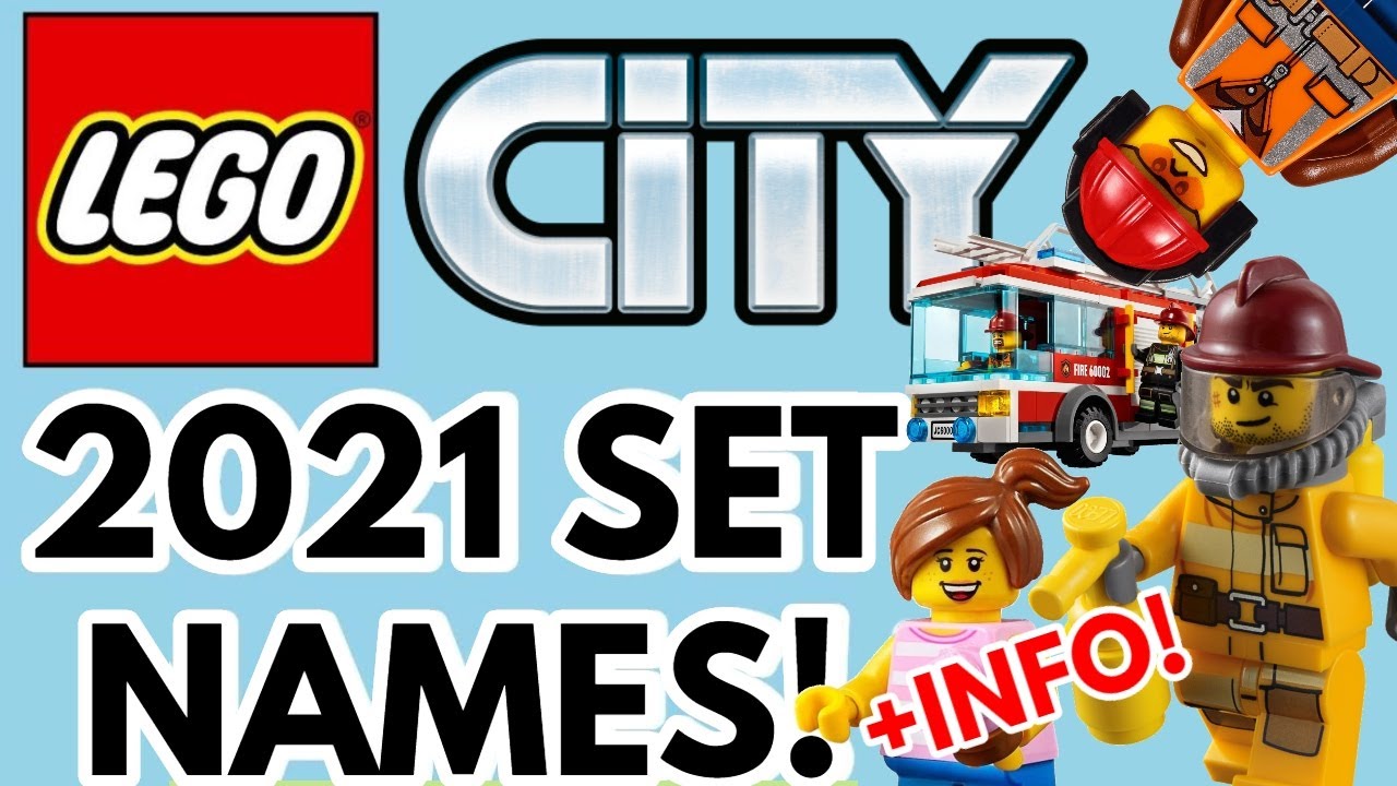 NEW Lego City 2021 Set Names+Info! (More Police & Fire Or Great Wave ...