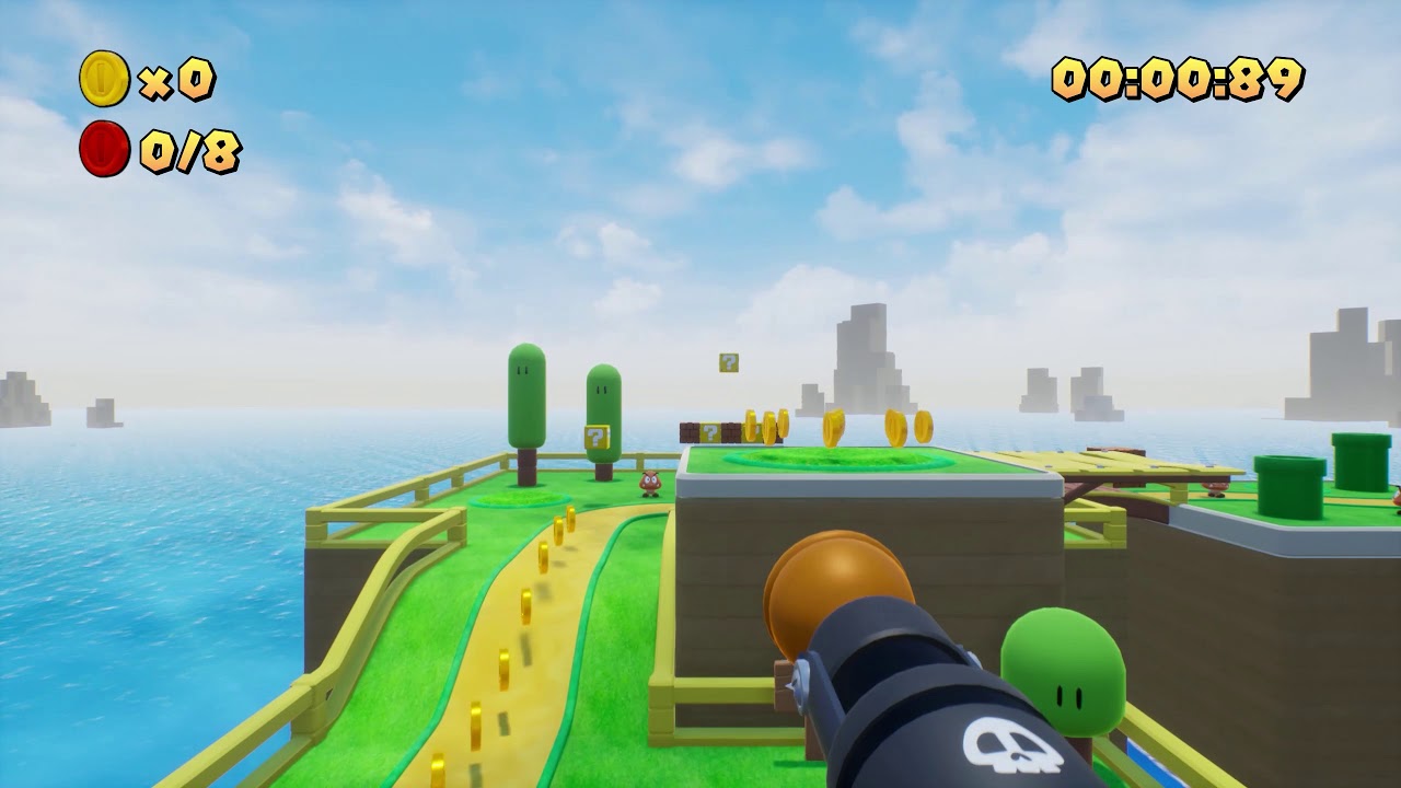 The Super 1-1 Challenge (FPS Super Mario Bros.) - Pause Menu (Mapcore ...