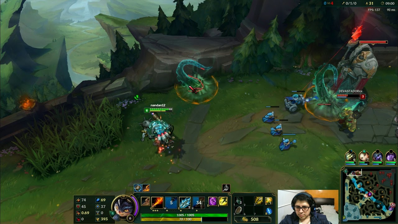 Nuevas Runas Rumble | Rumble vs Illaoi Top | Rumble League of Legends 7 ...