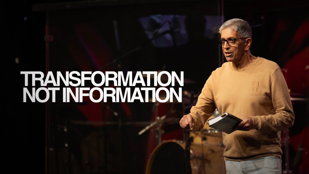 Transformation not Information | part 2 | Full Sermon | Tak Bhana - YouTube