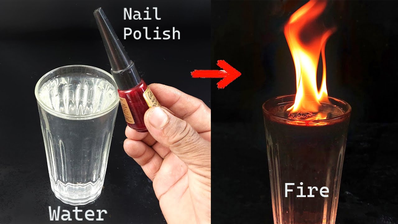 Fire on Water🔥 | Easy Science Experiment To Do at Home - YouTube
