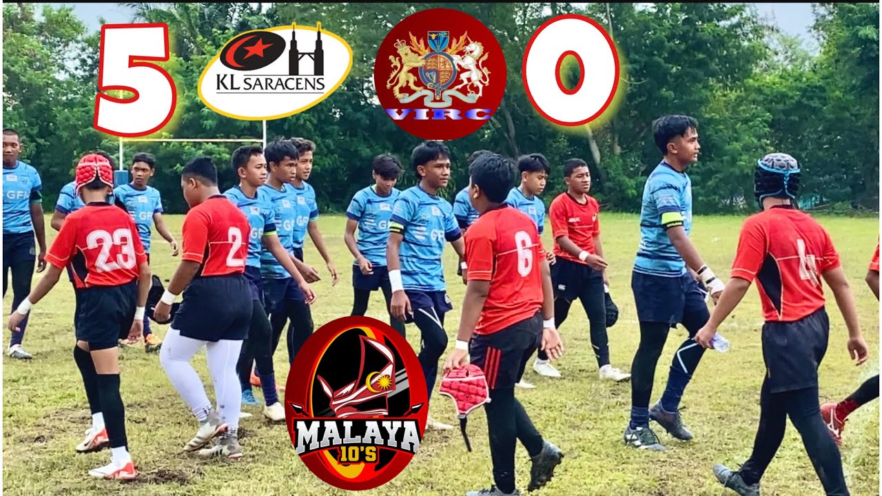 MALAYA 10’s RUGBY CHAMPIONSHIP 2024:U14 GROUP STAGE MATCH KL SARACENS ...