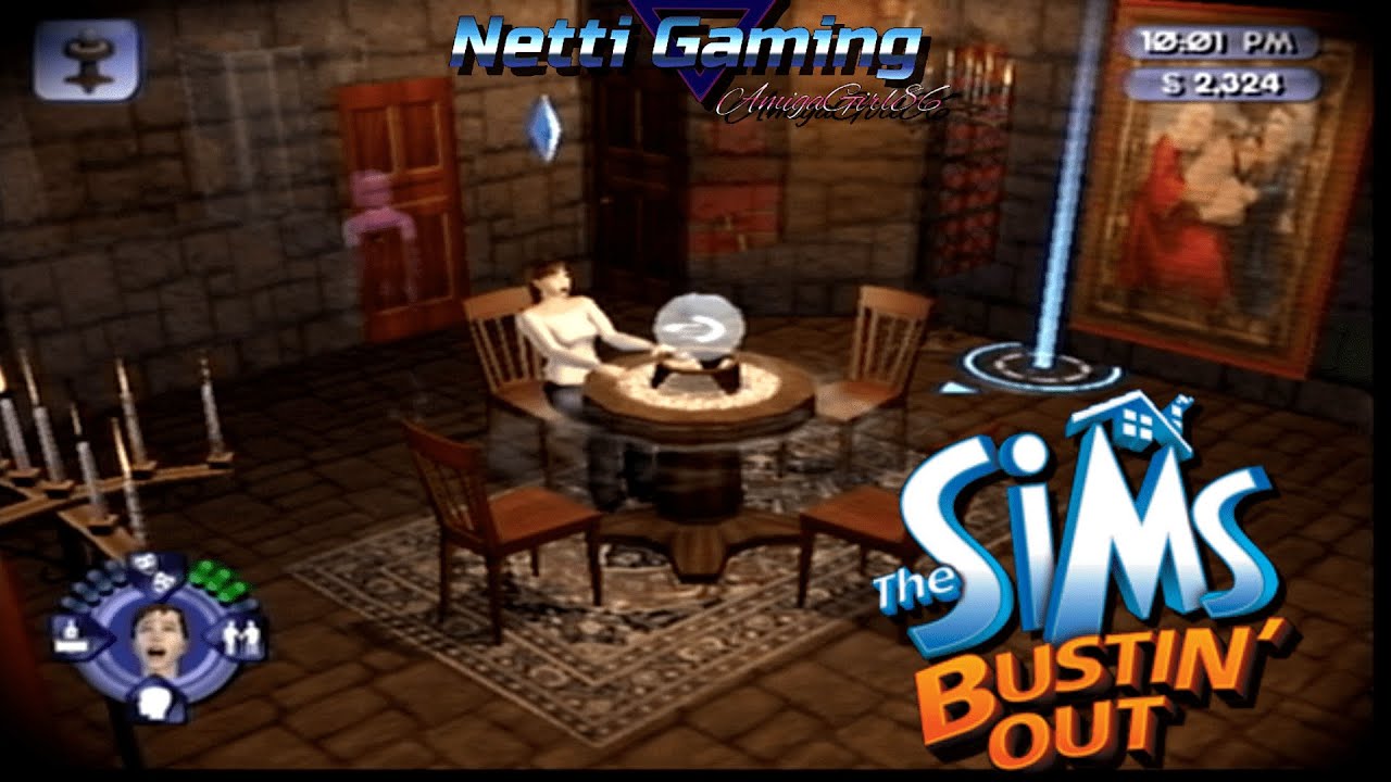 Sims Bustin' Out PS2 - 2. Goth Manor - YouTube