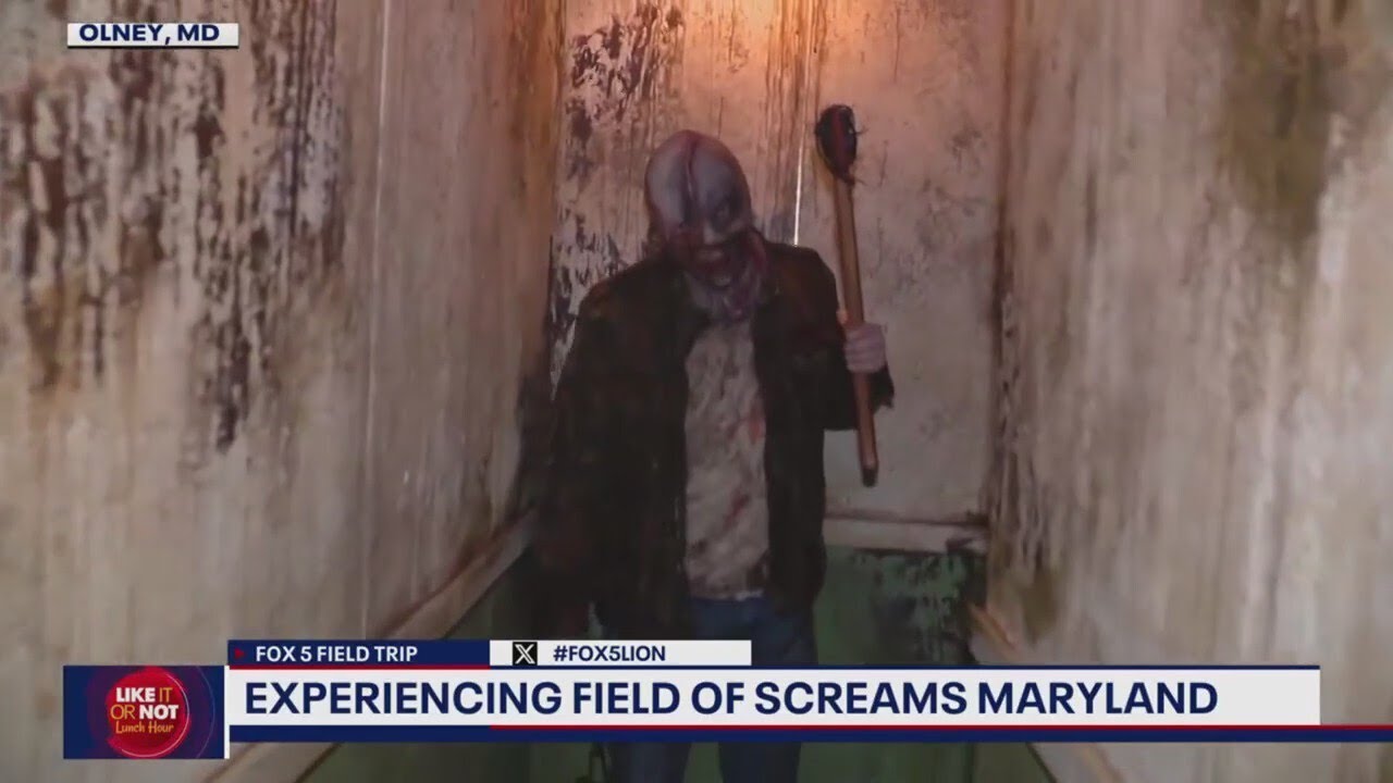 Experiencing Field of Screams in Maryland - YouTube