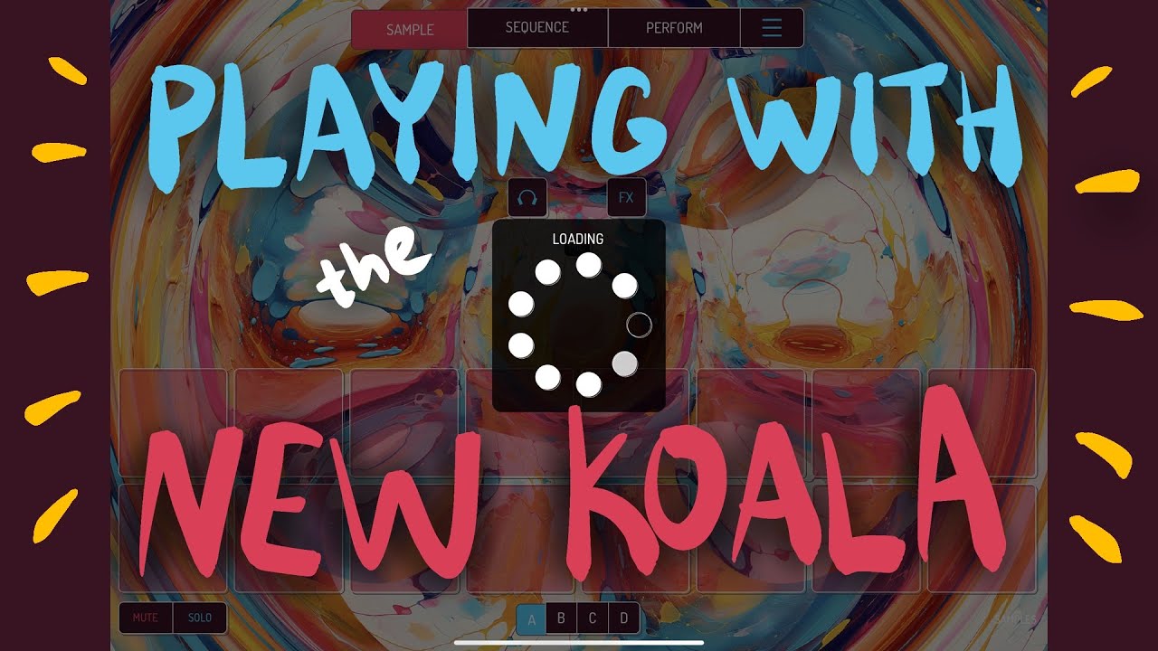 Playing with the new Koala 🐨 (creating a track from scratch) - YouTube