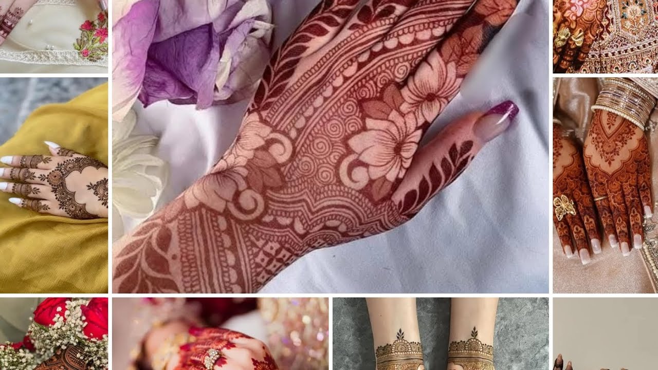 Mehndi Designs Back Side Simple And Easy Stylish #mehndi #mehndidesign ...