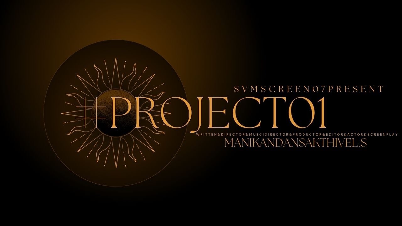 ANNOUNCEMENT PROMO [#PROJECT01] S.MANIKANDAN SAKTHIVEL | SRIDHAR THANGAVEL | SUBASH CHANDRA BOSE ...