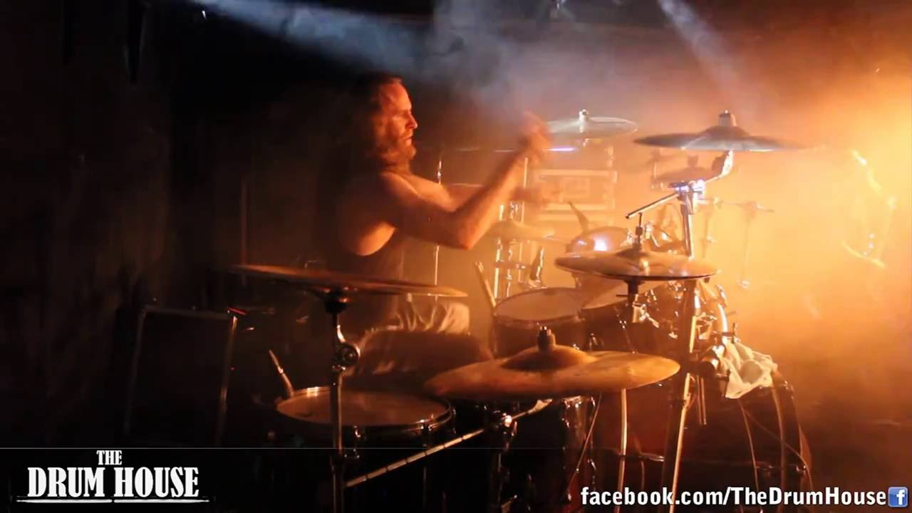 Dave Haley (Psycroptic) - 'Observant' live drum cam - YouTube